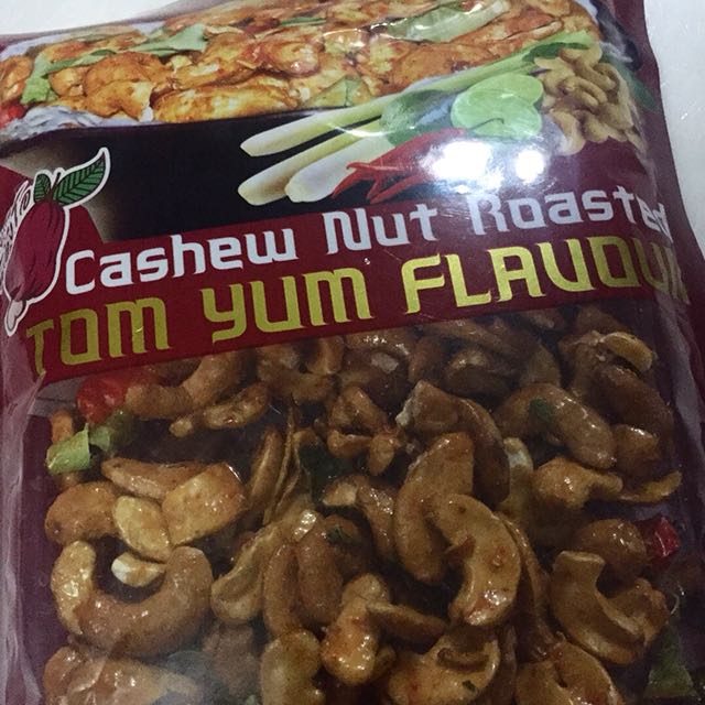 Cashew Nut Roasted ( Tom Yum Flavour ) Import from Bangkok., Food ...