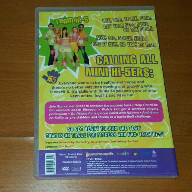 Hi5 Team Hi-5 DVD, Hobbies & Toys, Music & Media, Music Accessories on ...