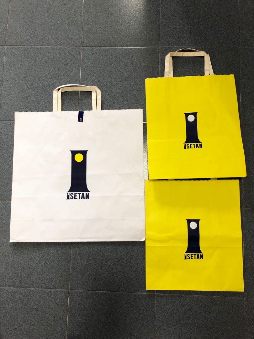 Isetan Paper Bags, Everything Else on Carousell