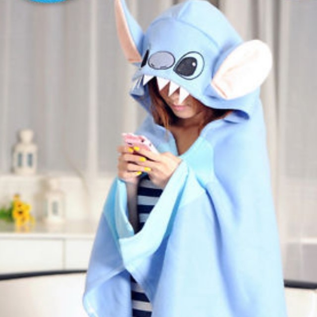 Lilo and stitch cloak cape jacket, Women's Fashion, Coats, Jackets and ...