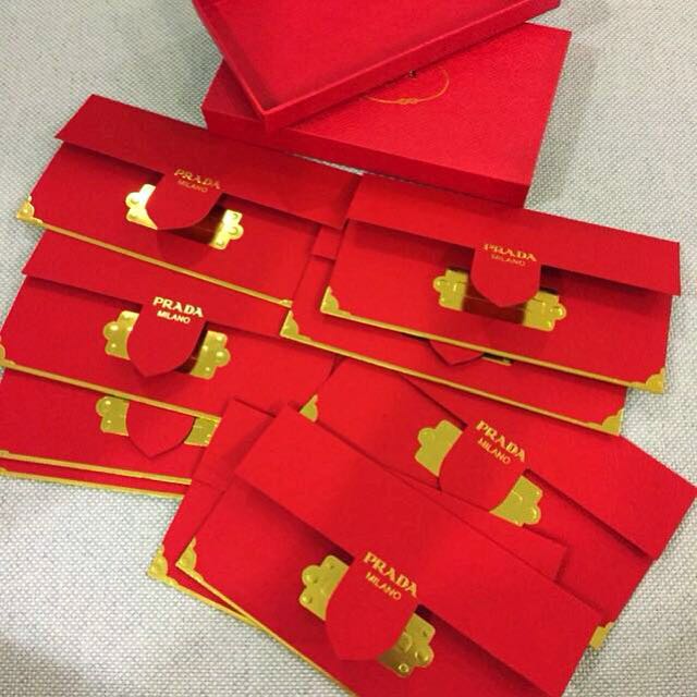 Prada New Red Packet, Everything Else on Carousell