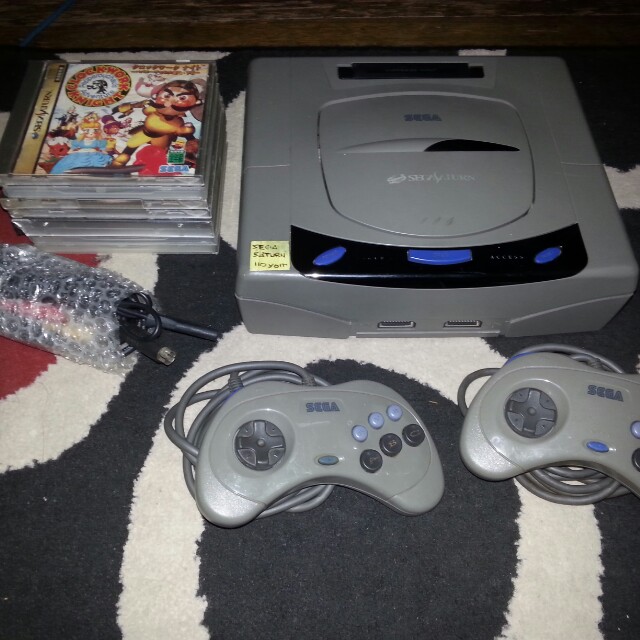 Sega saturn, Video Gaming, Video Game Consoles, Others on Carousell