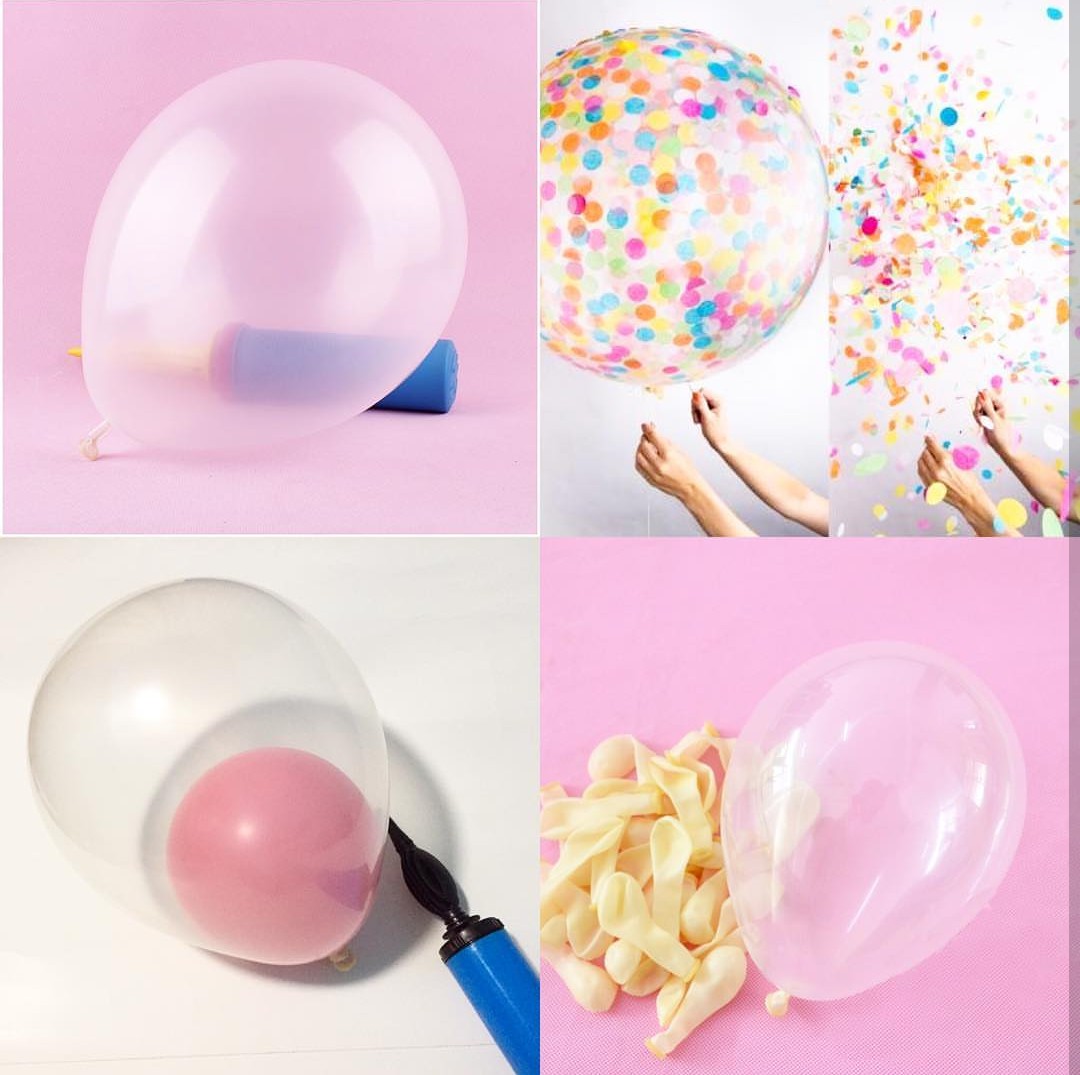 Transparent balloon 12" (deflated), Everything Else, Others on Carousell