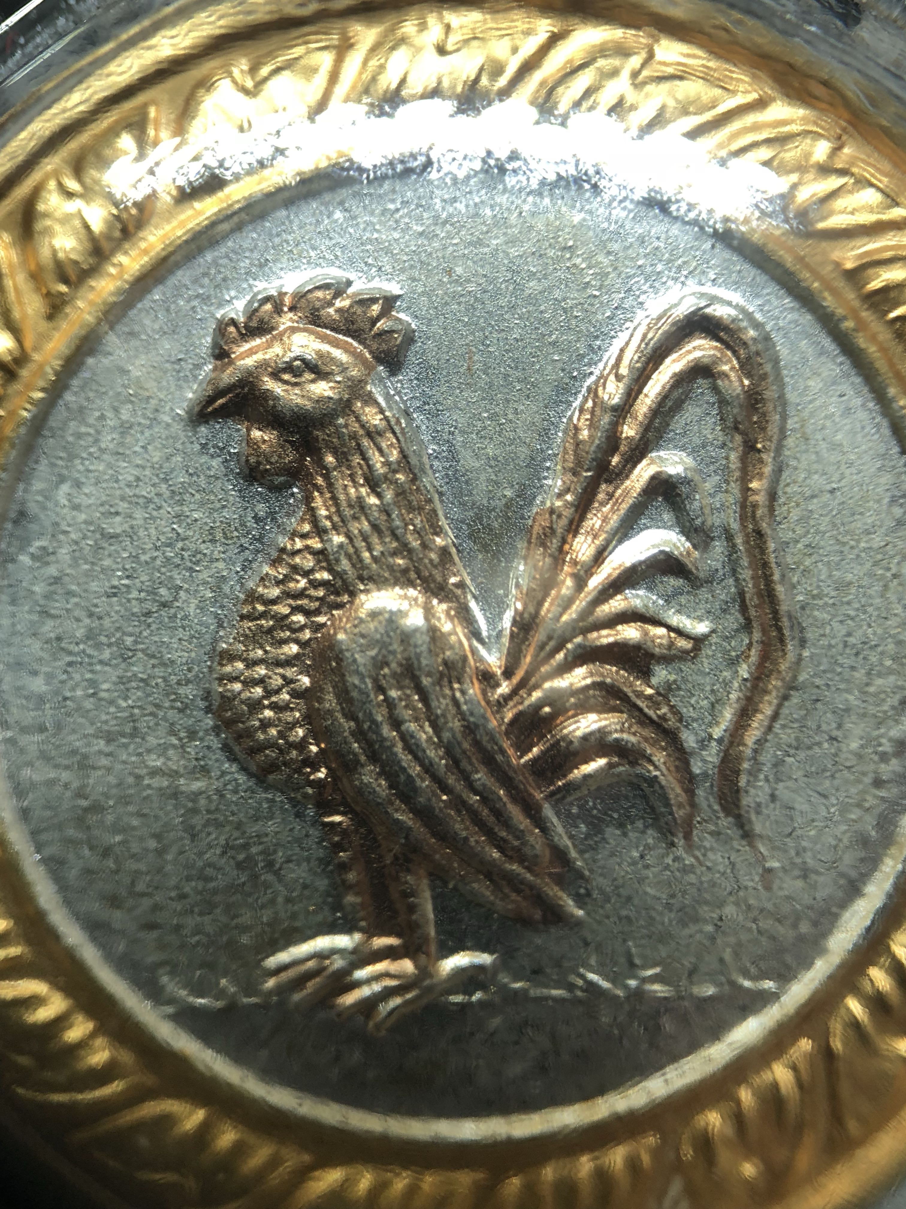 Thai Amulet - Rian Rooster Zodiac - Chicken - Tri Color Edition - Aj ...