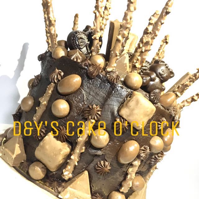 CHOCOLATE EXPLOSIVE CAKE 7x6 inches, Food & Drinks, Homemade Bakes on ...