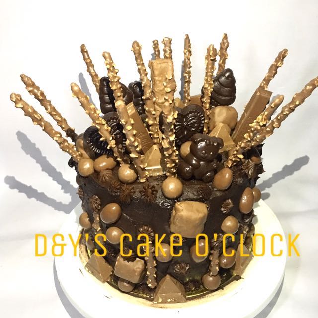CHOCOLATE EXPLOSIVE CAKE 7x6 inches, Food & Drinks, Homemade Bakes on ...