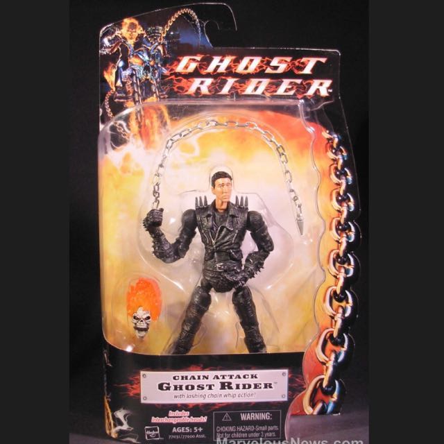 Ghost Rider Movie Wave 2 Chain Attack Ghost Rider (Marvel Legends ...
