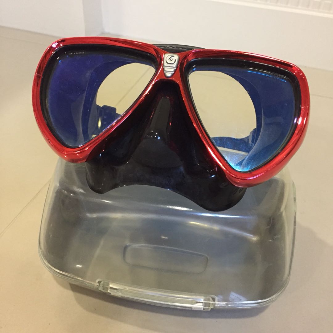 Gull Mantis LV Scuba Dive Diving Mask, Sports Equipment, Sports & Games ...