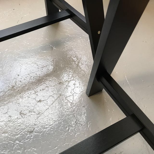 IKEA Oddvald Trestle (set of 2), Black, Furniture & Home Living ...