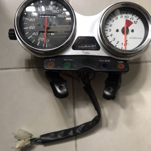 Rxz Meter Speedometer, Motorcycles, Motorcycle Accessories on Carousell