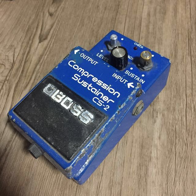 Vintage Boss Compressor CS-2, Hobbies & Toys, Music & Media, Music ...