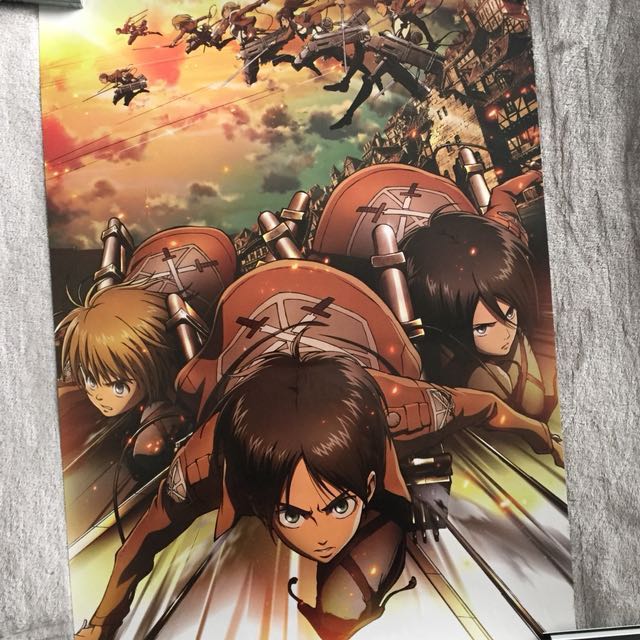 Attack On Titan/Shingeki no Kyojin (AOT/SNK) Poster (Anime/Manga), J ...