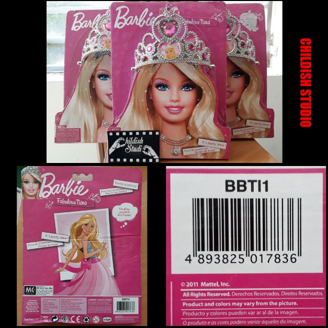 BARBIE Original Fabulous Tiara for kids age 3 years & above., Babies ...