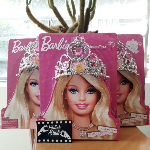 BARBIE Original Fabulous Tiara for kids age 3 years & above., Babies ...