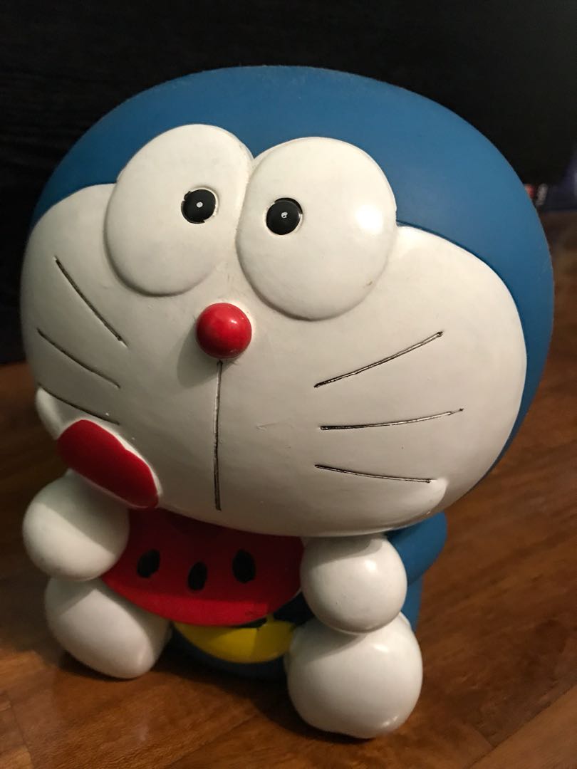 Doraemon coin bank, Hobbies & Toys, Toys & Games on Carousell