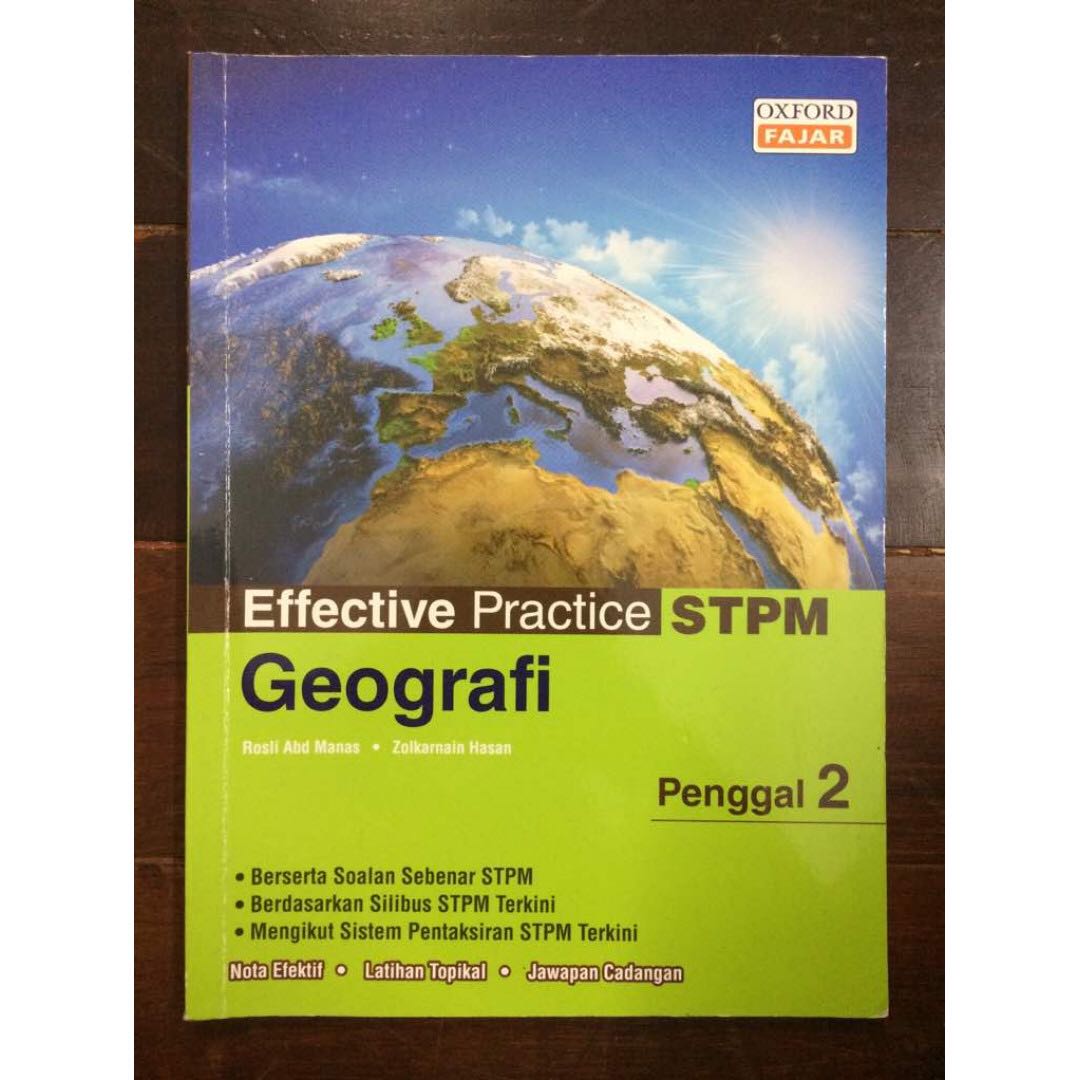 Geografi STPM Penggal 2, Hobbies & Toys, Books & Magazines, Textbooks on Carousell
