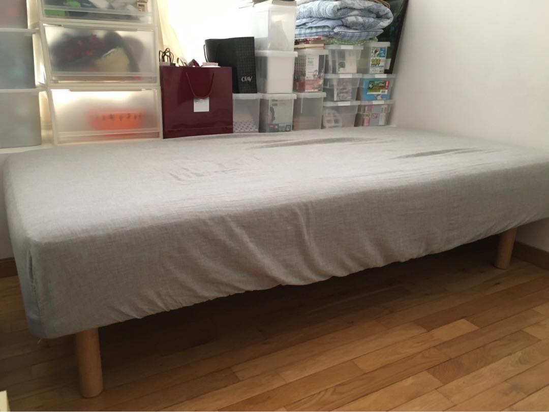 MUJI single bed, Furniture & Home Living, Furniture, Bed Frames ...