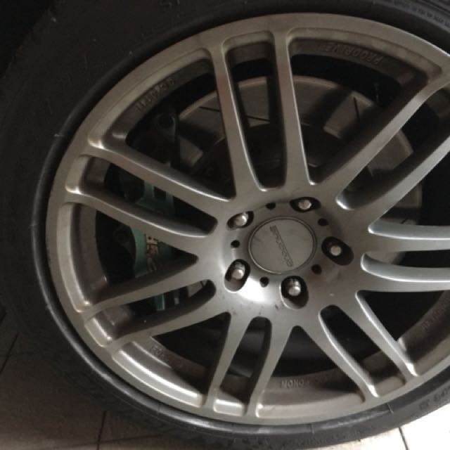 Prodrive Rims GC 14 wheels, Car Accessories on Carousell