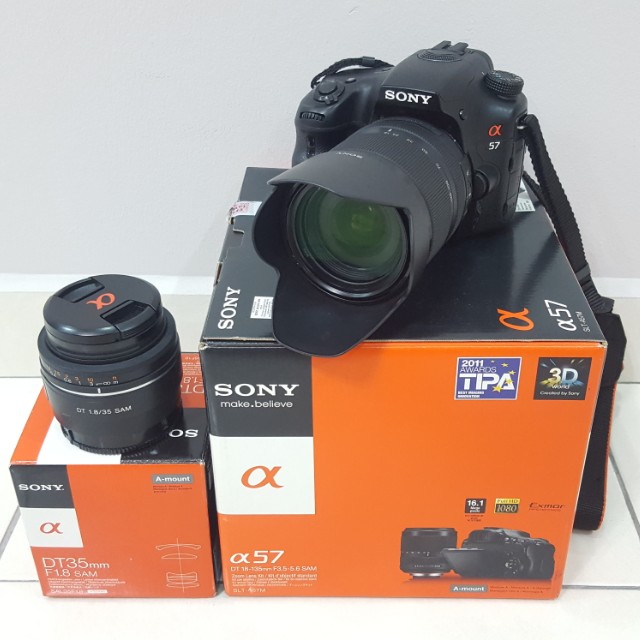 Sony Alpha A57, Photography, Lens & Kits on Carousell