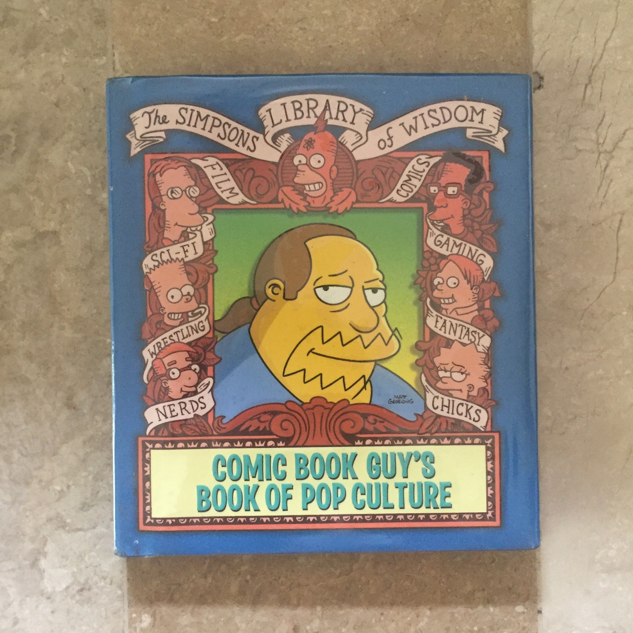 The Simpsons | Comic Book Guy's Book of Pop Culture, Hobbies & Toys ...