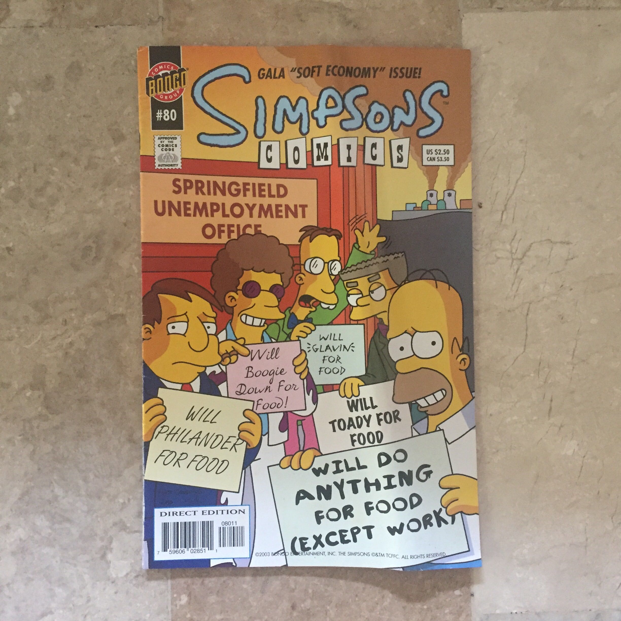 The Simpsons Comics Gala Soft Economy Issue, Hobbies & Toys, Books ...