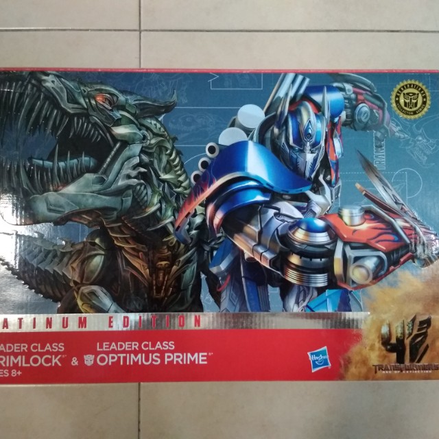 Platinum Edition Transformers Age of Extinction Leader Class Optimus ...