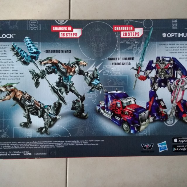 Platinum Edition Transformers Age of Extinction Leader Class Optimus ...