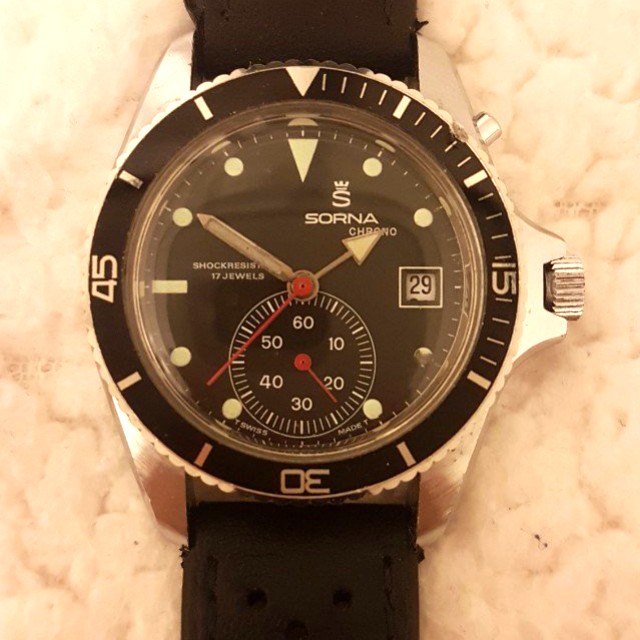 Vintage sorna rare diver almost NOS condition, Mobile Phones & Gadgets ...