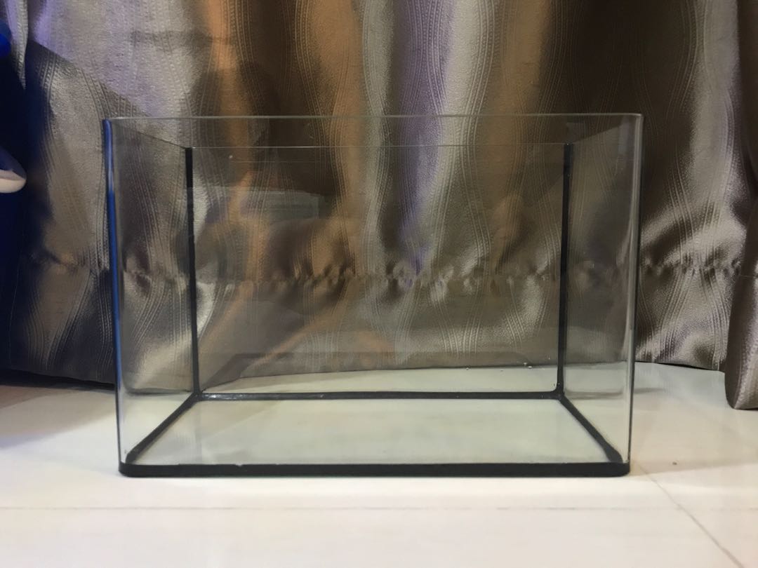 30cm Curve Crystal Glass Fish Tank, Pet Supplies, Homes & Other Pet ...