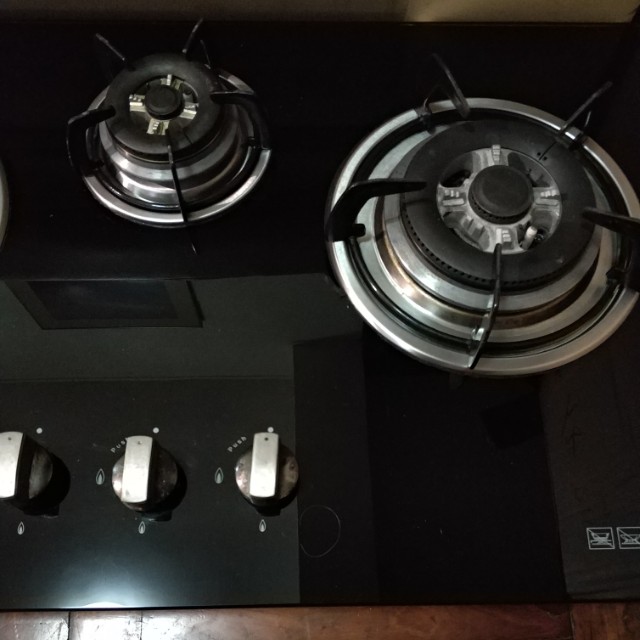 太平洋 PGS333 三頭石油氣爐 / Pacific PGS-333 3-burner LP Gas Hob, 家庭電器, 廚房電器 ...