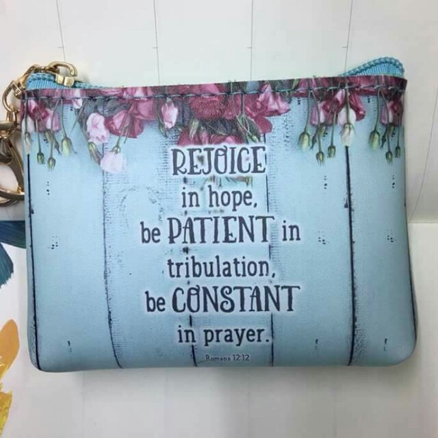 Bible verse Coin purse, Women's Fashion, Bags & Wallets, Purses ...