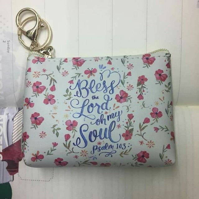 Bible verse Coin purse, Women's Fashion, Bags & Wallets, Purses ...