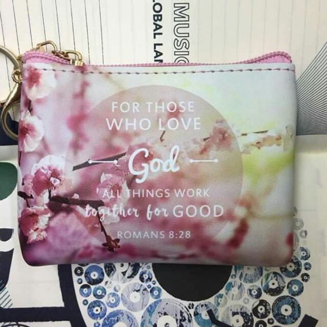 Bible verse coin purse, Women's Fashion, Bags & Wallets, Purses ...