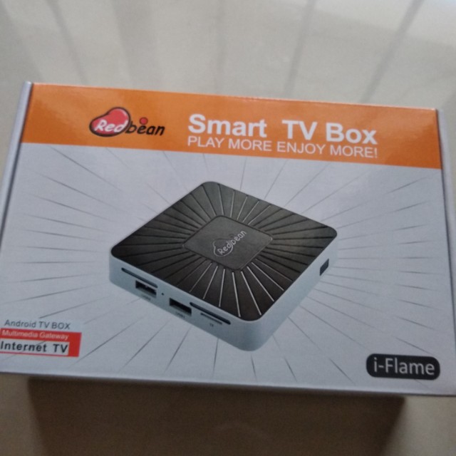 Redbean iflame smart tv box uhd 4k, TV & Home Appliances, TV ...