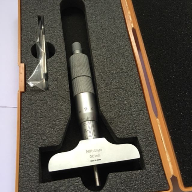 Digital Vernier Calliper 150mm & Mitutoyo Depth Micrometer, Health ...