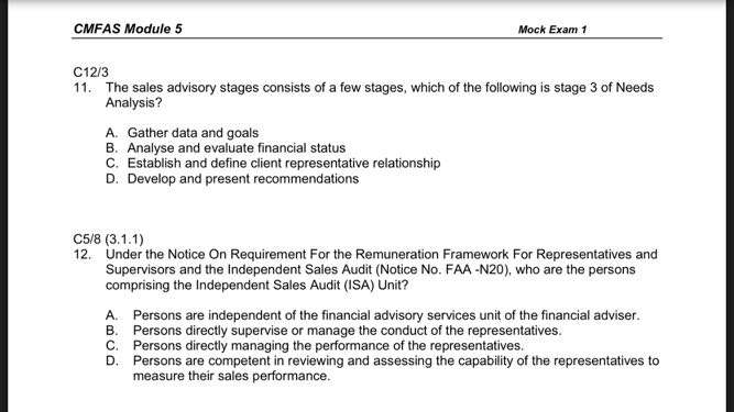 M5 Mock Paper 2016/2017, Everything Else on Carousell