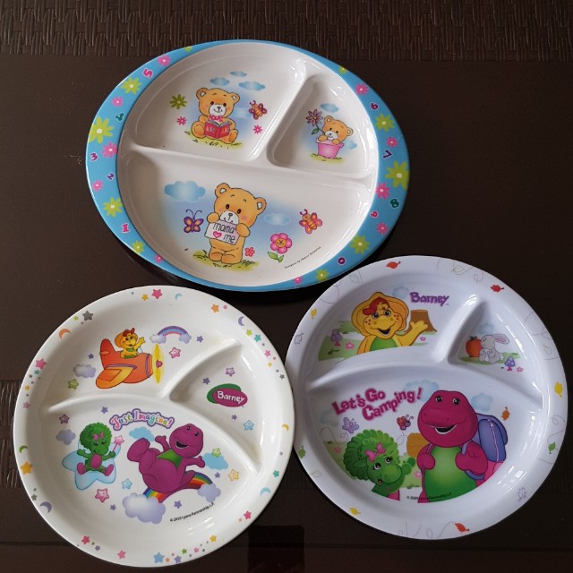 Melamine plates for kids, Babies & Kids, Nursing & Feeding, Weaning ...