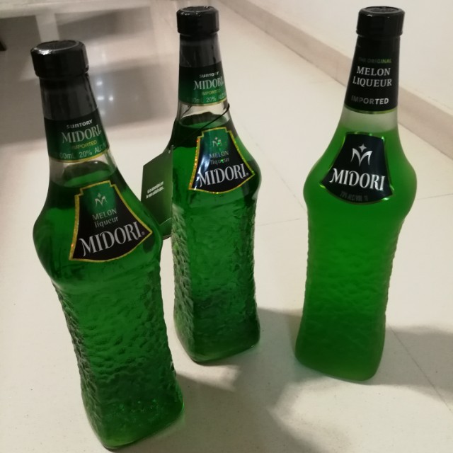 Midori melon liqueur, Food & Drinks, Alcoholic Beverages on Carousell