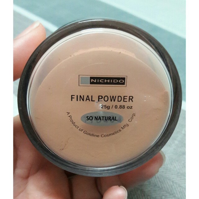Nichido Final Powder, Beauty & Personal Care, Face, Face Care on Carousell
