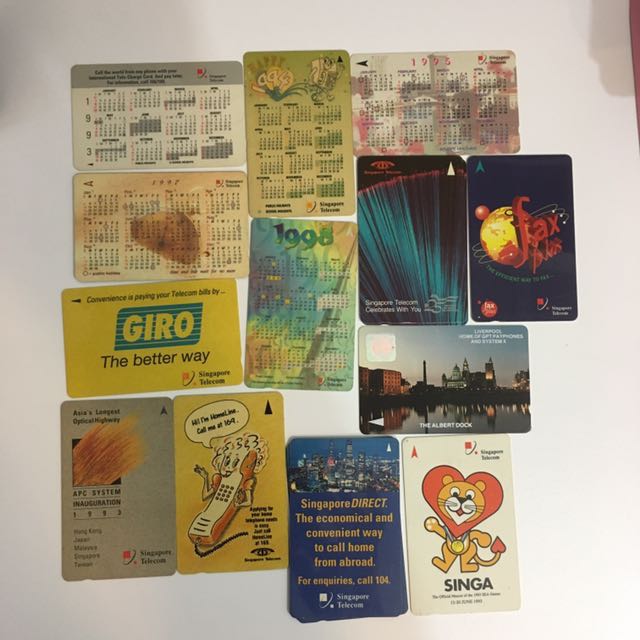 Old Phone Cards, Hobbies & Toys, Memorabilia & Collectibles, Vintage ...
