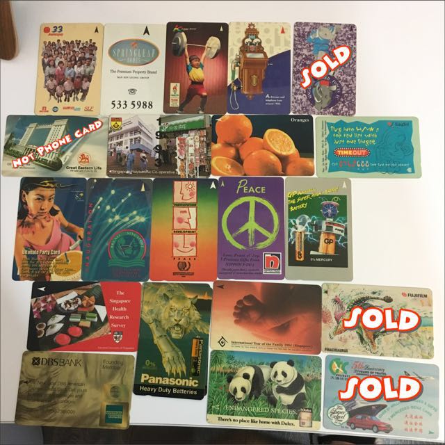 Old Phone Cards, Hobbies & Toys, Memorabilia & Collectibles, Vintage ...
