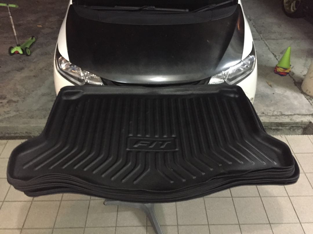 Rear trunk mat, boot tray, cover bonet, jazz GK RS, Auto Accessories on ...