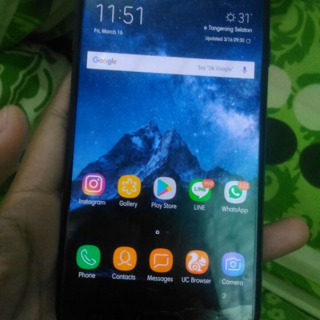 Samsung galaxy 7 pro, Telepon Seluler & Tablet di Carousell