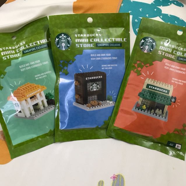 Starbucks Mini Collectible Store Singapore Exclusive, Toys & Games ...