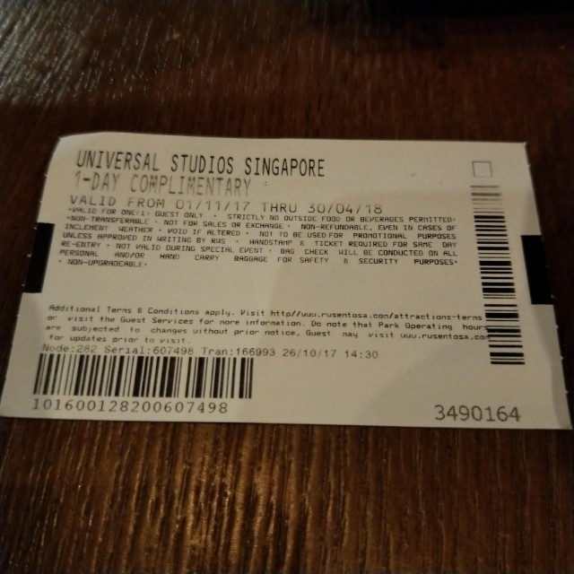 Universal Studio Singapore one day ticket, Tickets & Vouchers, Event ...
