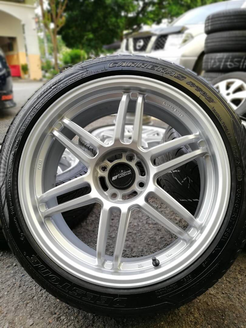 Work fighter 17 inch sportsrim vios tyre 90%. Pergi pasar beli kambing ...