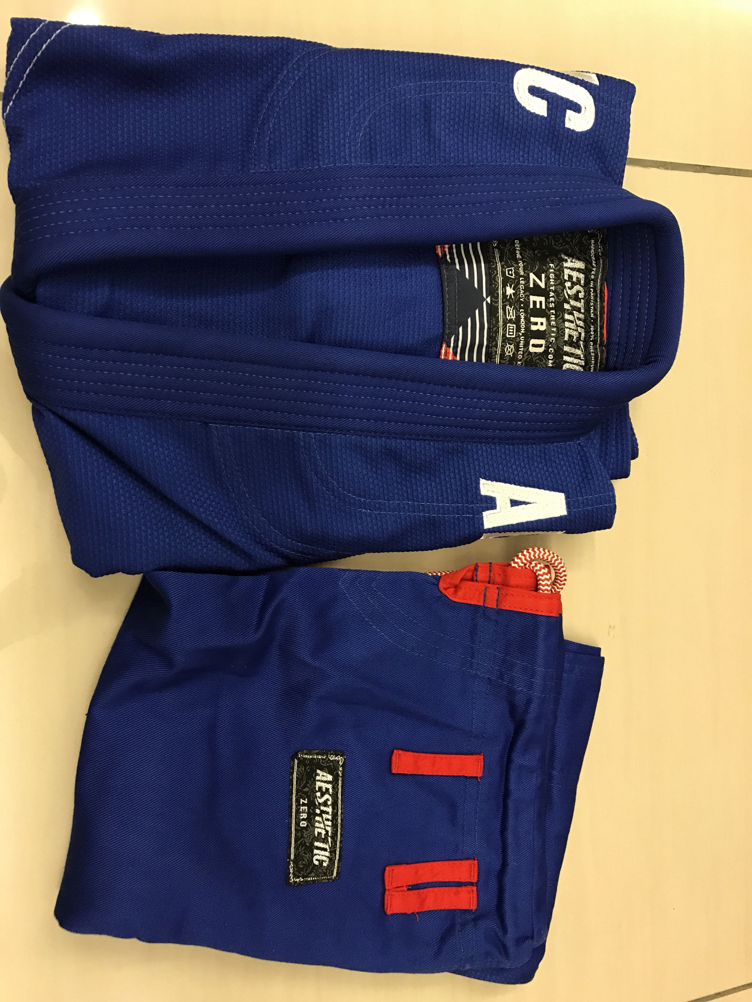 Aesthetic alpha Bjj Blue gi, Sports Equipment, Sports & Games, Water ...