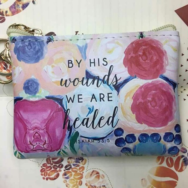 Bible verse coin purse, Women's Fashion, Bags & Wallets, Purses ...
