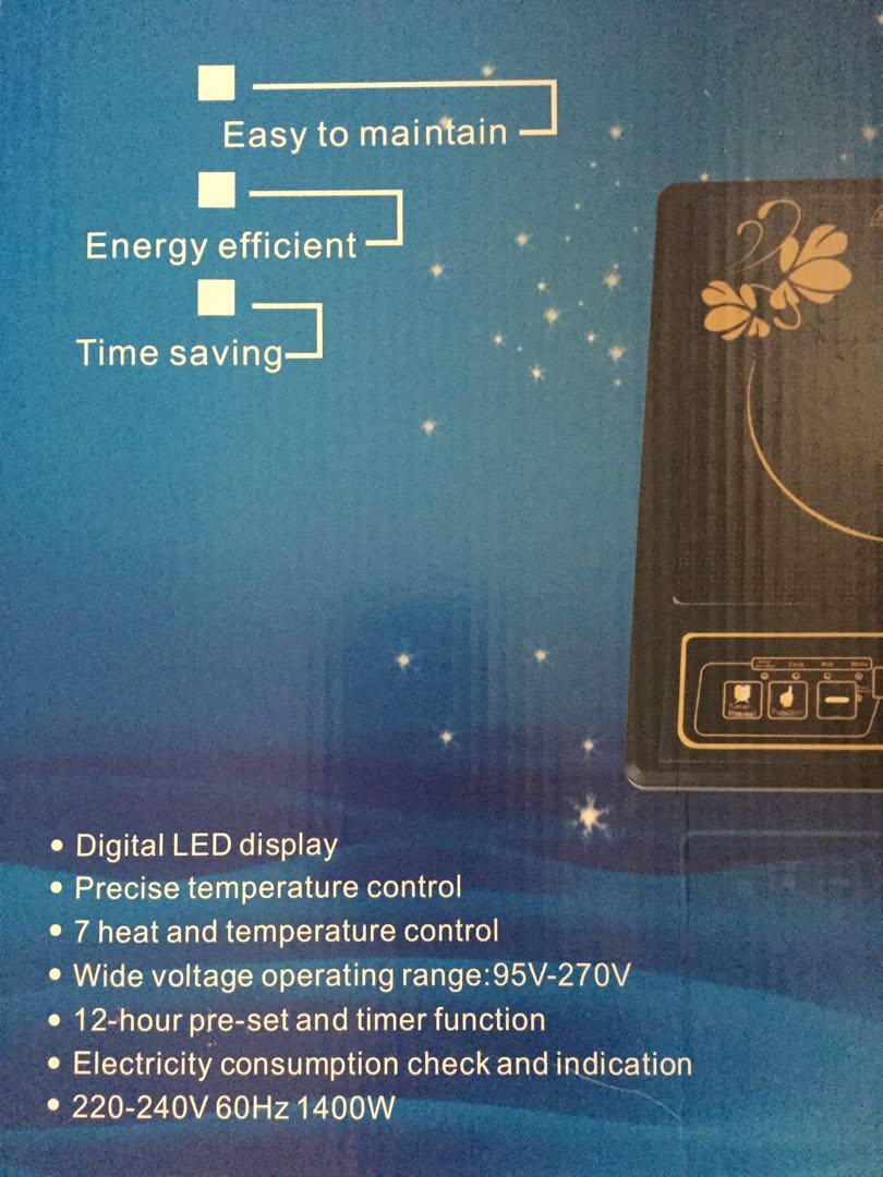 Caribbean Induction Cooker, TV & Home Appliances, Kitchen Appliances ...