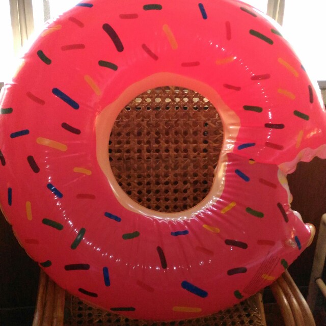 Discounted New Huge Inflatable Pool Swim Ring Float Salbabida Pink ...